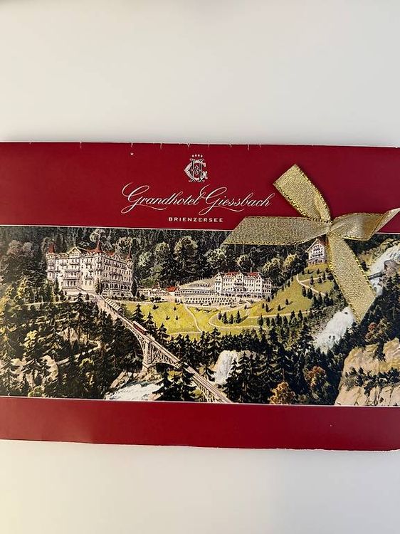 Grandhotel Giessbach Gutschein im Wert von CHF 500.- (Neu und originalverpackt) in Hilterfingen ...