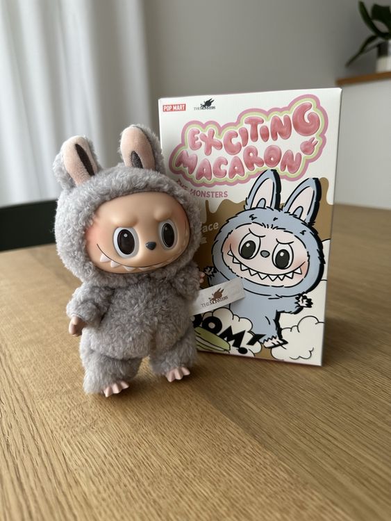 Sesame Bean Labubu The Monsters Exciting Macaron (Neu und ...