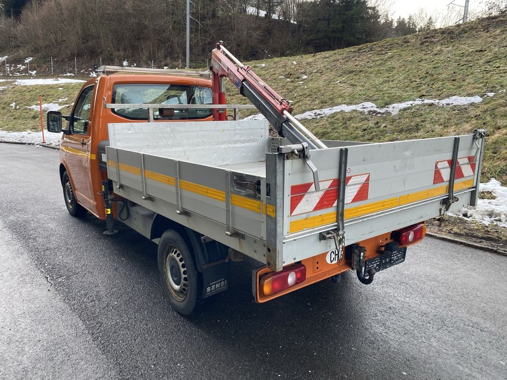 VW T5 Kipper ,Kran | Comprare su Ricardo