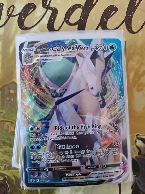 Ice Rider Calyrex VMax - Pokemon (Gebraucht) in Altstätten SG für CHF 4 ...