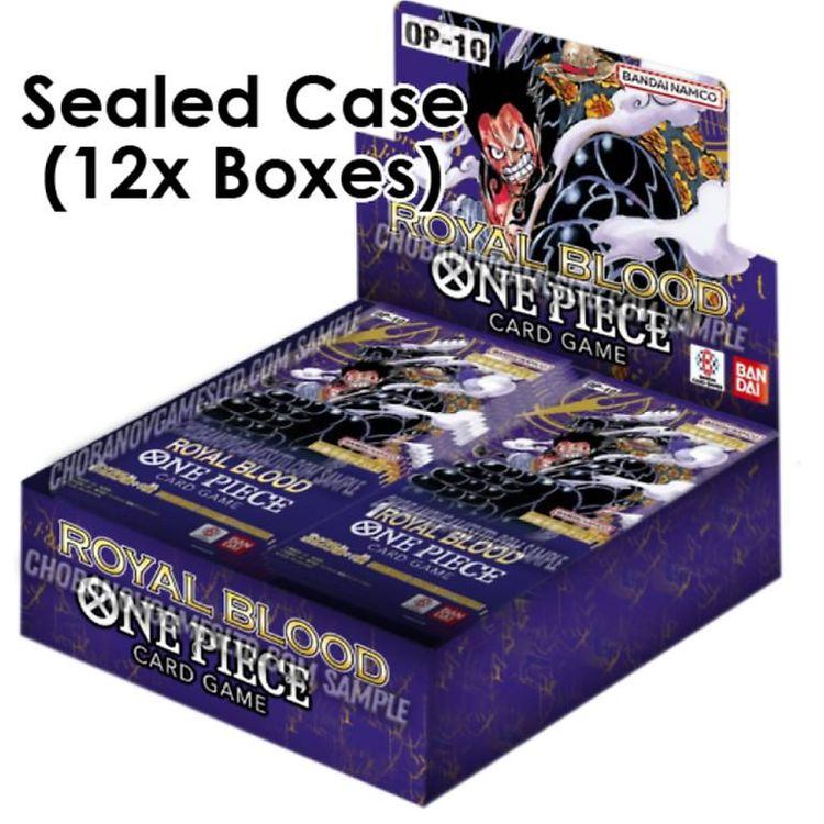 One piece OP10 Case factory sealed (12 Displays) (Neu und ...