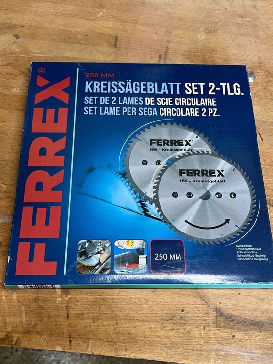 FERREX Kreissägeblatt 250mm (Neu und originalverpackt) in Uerkheim für ...