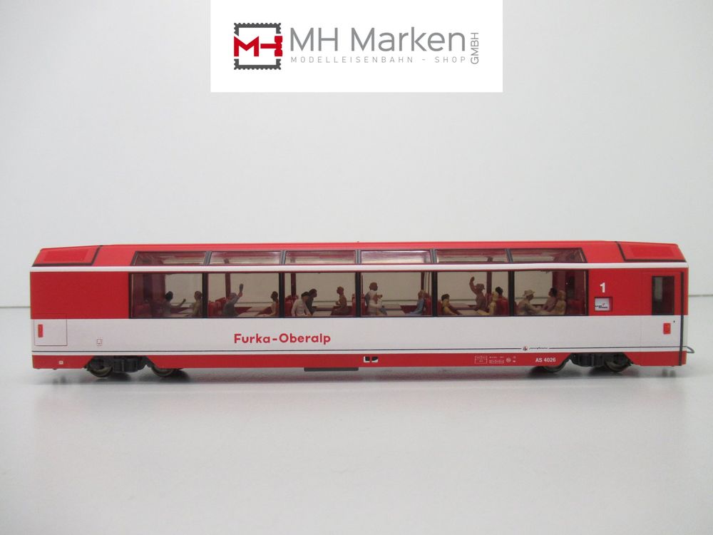 Bemo 3288 206 Panoramawagen mit Personen FO DC GS H0m | Kaufen auf Ricardo