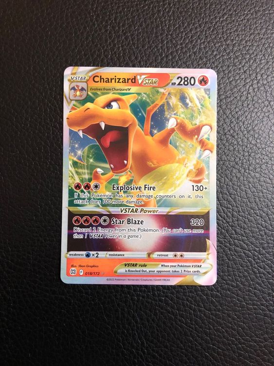 Brilliant Stars Charizard V Star 18/172 Ab 1 (Gebraucht) in für CHF 11 ...