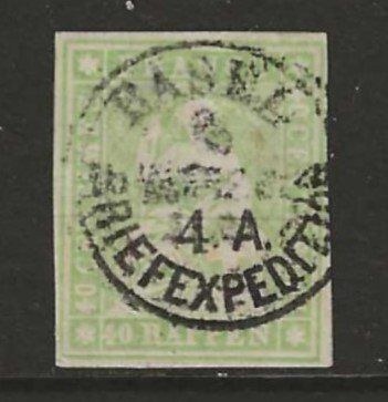 1855 : Strubel Nr. 26C - KP 140.-- (Gebraucht) in Gümligen für CHF 15 – mit Lieferung auf ...