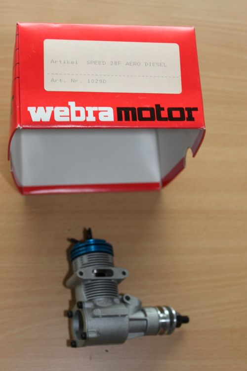 Modellmotor Webra Speed 28F Aero Diesel Art. Nr. 1029D | Kaufen auf Ricardo