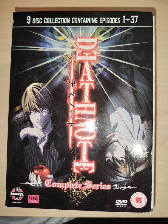 Death Note Anime Complete Collection DVD Box 9 Discs (Gebraucht) in ...