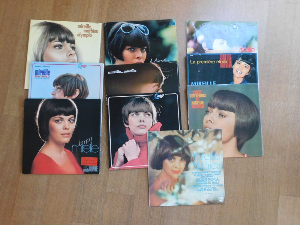 Mireille Mathieu - Sammlung mit tollen Faltcover und Poster (Gebraucht ...