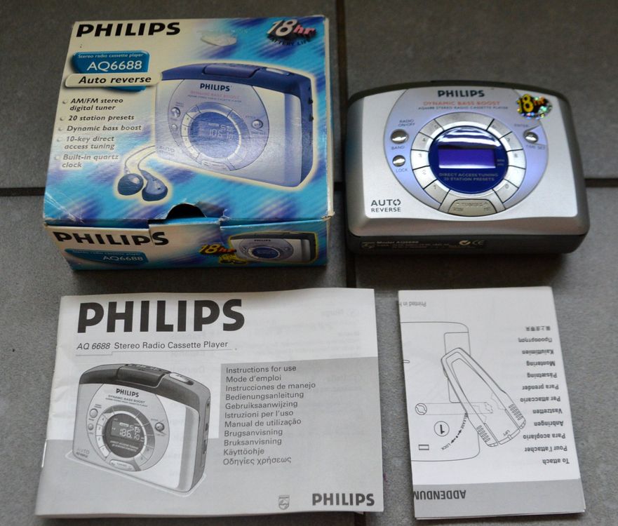 Walkman Philips AQ6688 (Gebraucht) in für CHF 41 – mit Lieferung auf ...