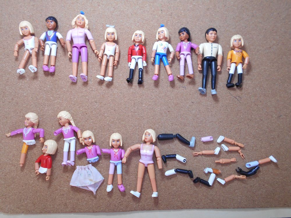 alte Lego Figuren Ersatzteile ( Set 207 ) (Gebraucht) in Niederuzwil ...