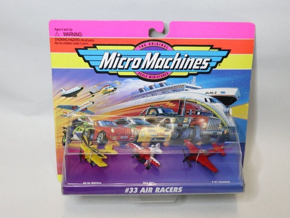 Micro Machines Air Racers Flieger 1996 (Neu und originalverpackt) in ...