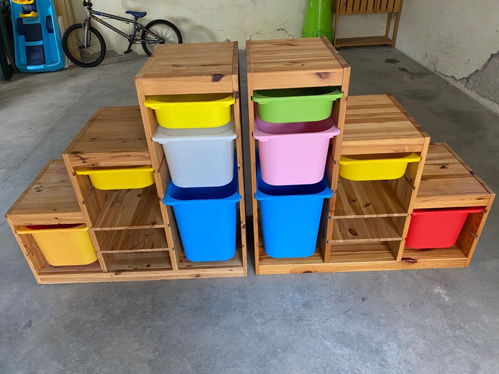 ZWEI IKEA TROFAST REGALE INKLUSIVE BOXEN ZU EINEM PREIS!!!!! (Gebraucht ...