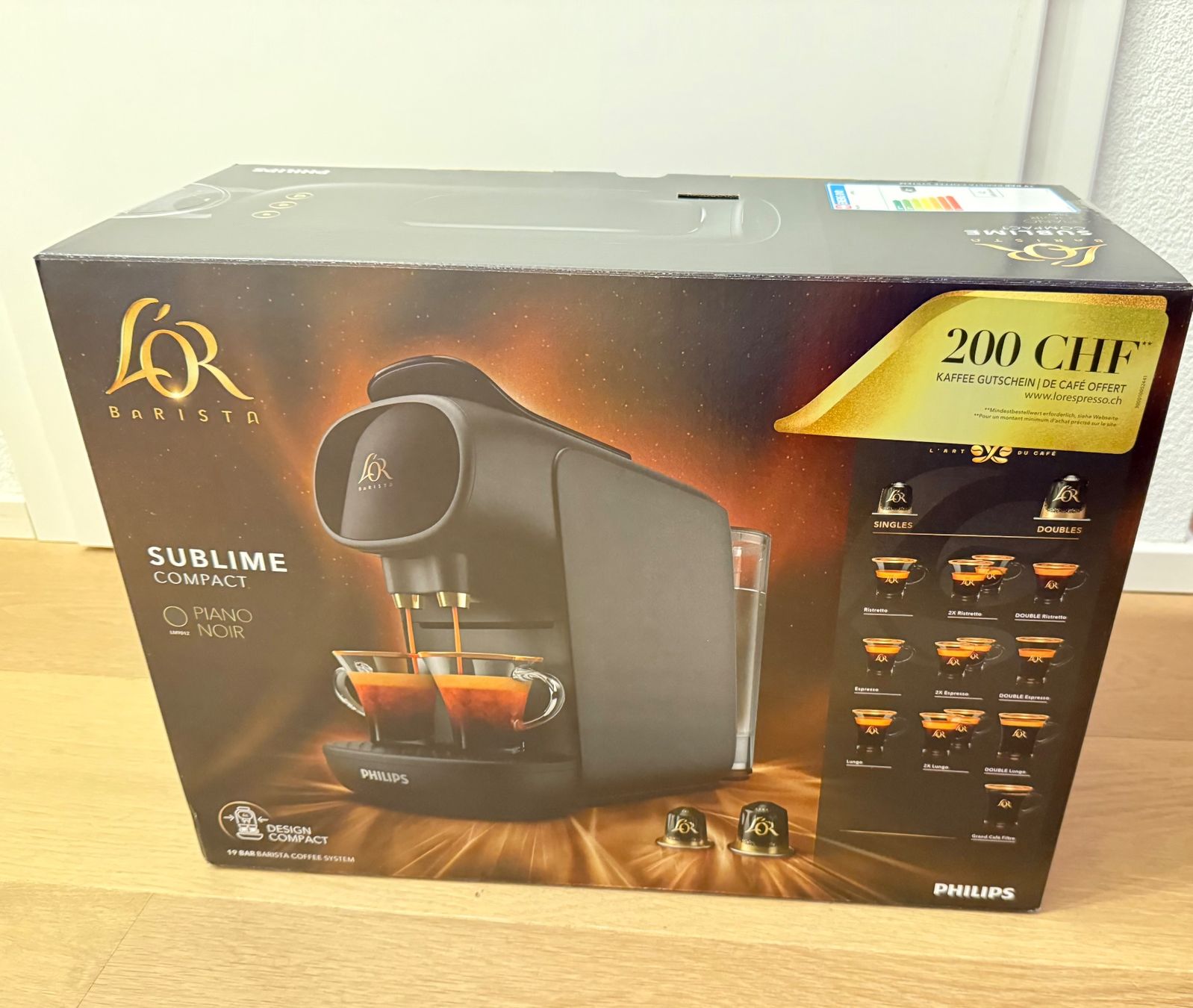 Machine à café Philips Sublime Compact L'Or Barista - neuve (Neuf avec ...