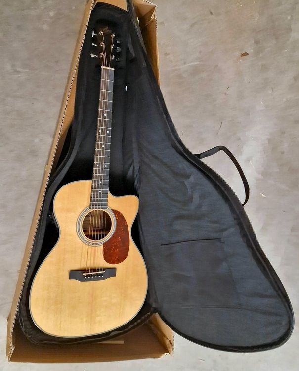 BROKEN Sigma 1 Series Acoustic-Electric Guitar with Gigbag (Defekt) in ...