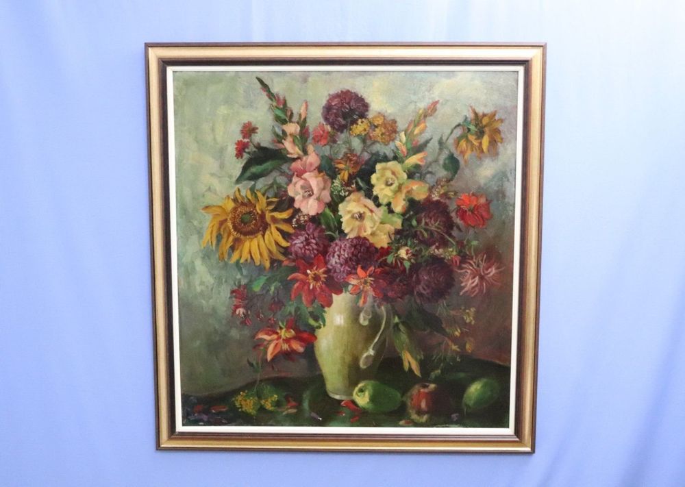 Emile Bressler 1886-1966, Gemälde Blumenstillleben signiert (Gebraucht) in Zug für CHF 189 – nur ...