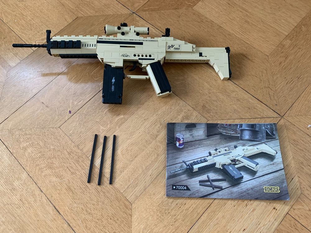 Klemmbaustein (kein Lego) Gewehr Scar 70004 | Kaufen auf Ricardo