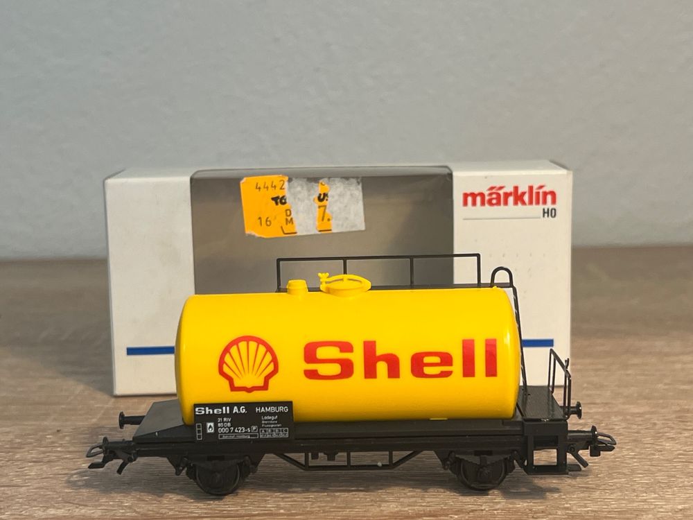 Märklin 4442 Kesselwagen Shell H0 OVP NEU (Neuf avec emballage d ...