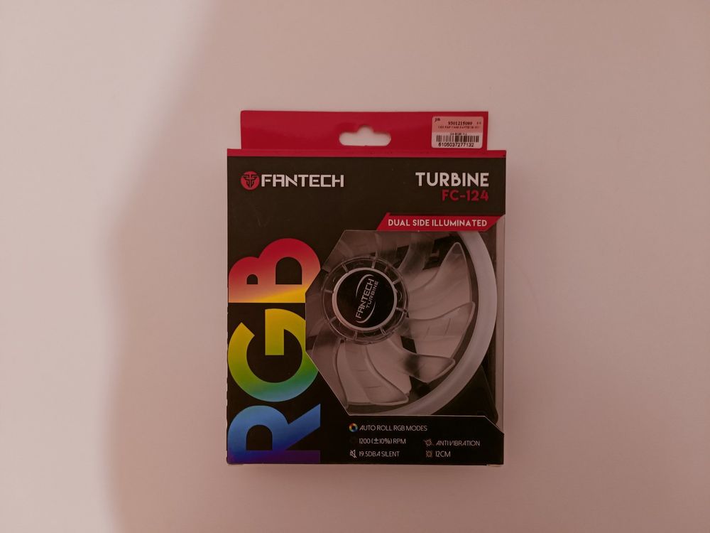 Lüfter FANTECH FC-124 Dual Side Illuminated Turbine (Neu und ...