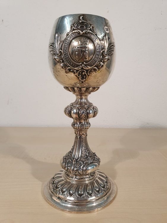 Silber Bech Kant. Schützenfest St. Gallen von 1895 (Ref.111) | Kaufen ...