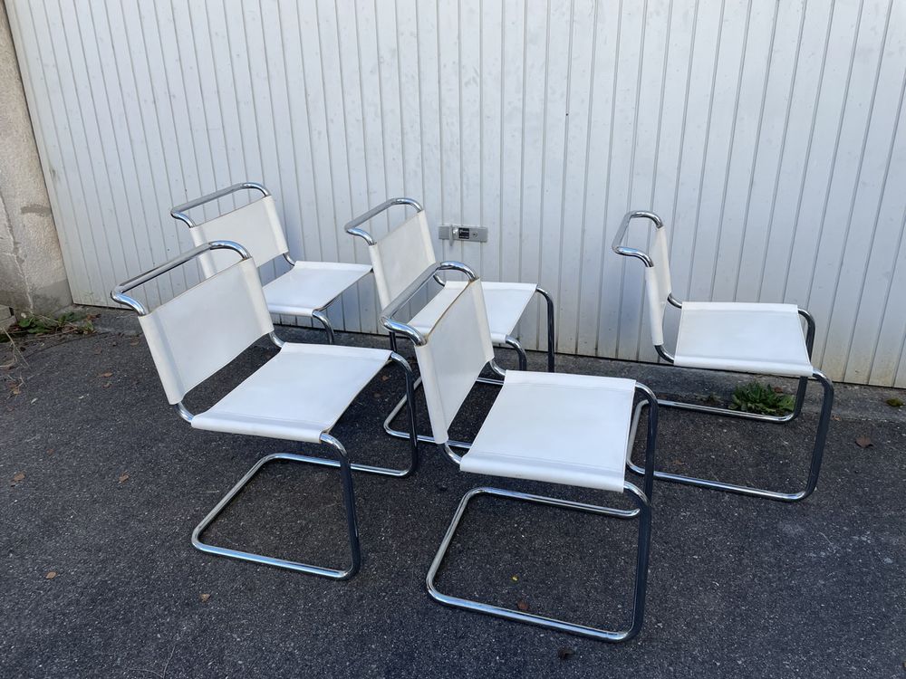 5 Freischwinger Stühle Marcel Breuer Bauhaus (Gebraucht) in Bern für CHF 500 – nur Abholung auf ...