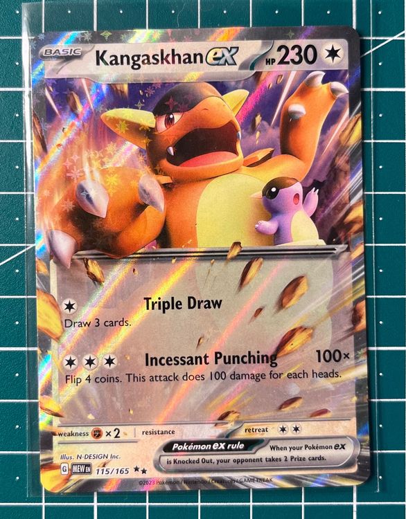 Kangaskhan ex 115/165 Pokemon Mew 151 | Kaufen auf Ricardo