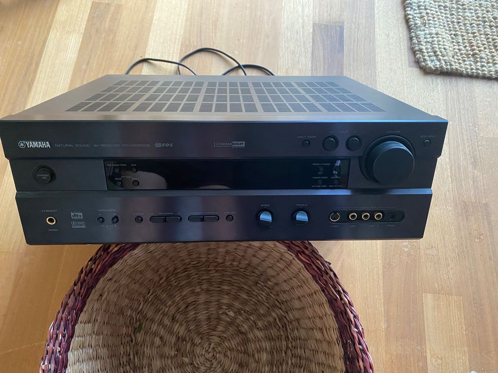 Yamaha RX-V630RDS Dolby Digital DTS 6.1 AV-Receiver schwarz (Gebraucht ...