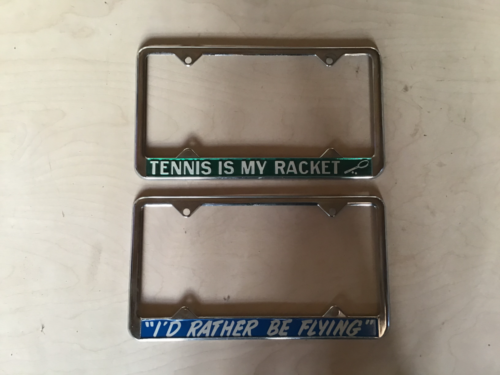 2 Rahmen für Auto - Kennzeichen USA (Neu (gemäss Beschreibung)) in ...