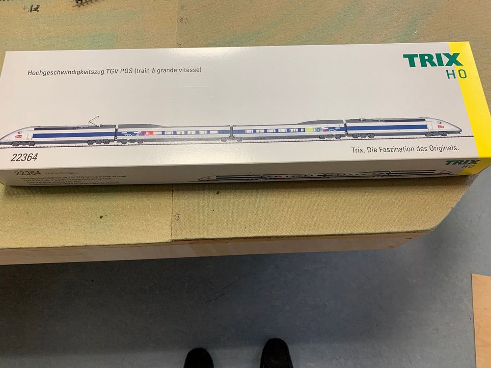 Trix 22364 Hochgeschwindigkeitszug TGV pos der SNCF Ep.VI (Neu (gemäss ...