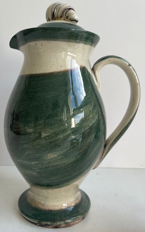 Margrit LINCK-DAEPP (1897-1983) Keramik Krug mit Deckel (Gebraucht) in Root für CHF 35 – mit ...
