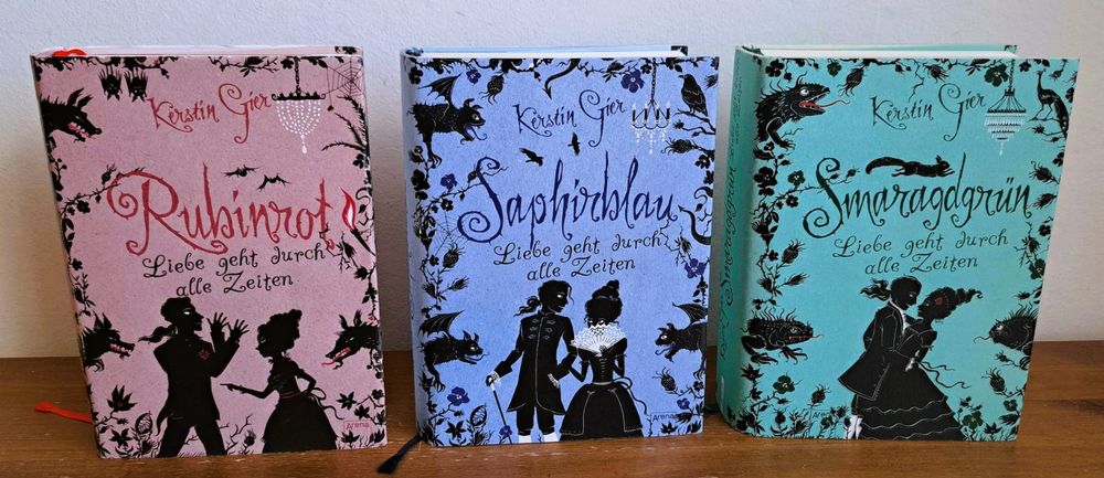 Edelstein Trilogie von Kerstin Gier, Buchreihe Rubinrot (Gebraucht) in ...