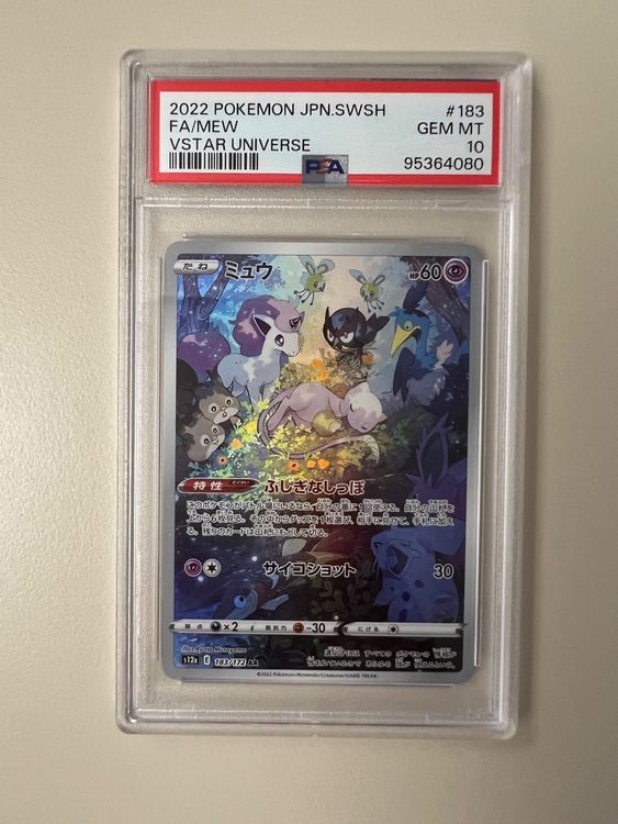 Pokemon VSTAR Universe Mew PSA10 JP (Gebraucht) in Siebnen für CHF 60 – mit Lieferung auf ...