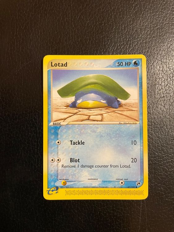 EX Sandstorm Lotad 67/100 Ab 1 | Kaufen auf Ricardo