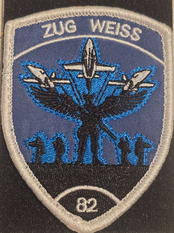 Luftwaffe Abzeichen Badge Zug Weiss 82 Payerne Klett neu (Neu (gemäss ...