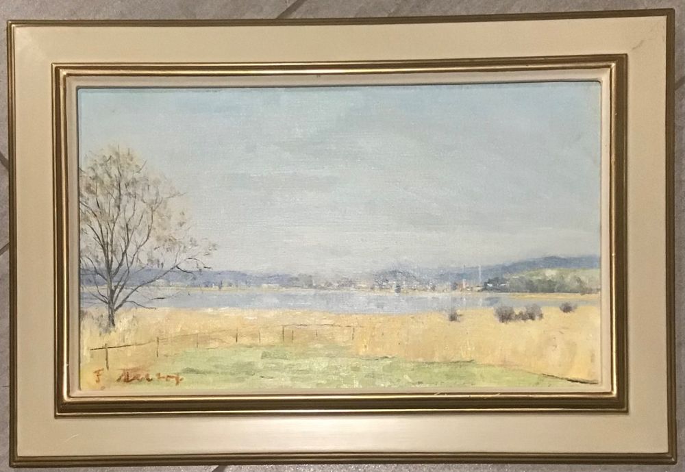F. HERZOG Landschaft Gemälde | Kaufen auf Ricardo
