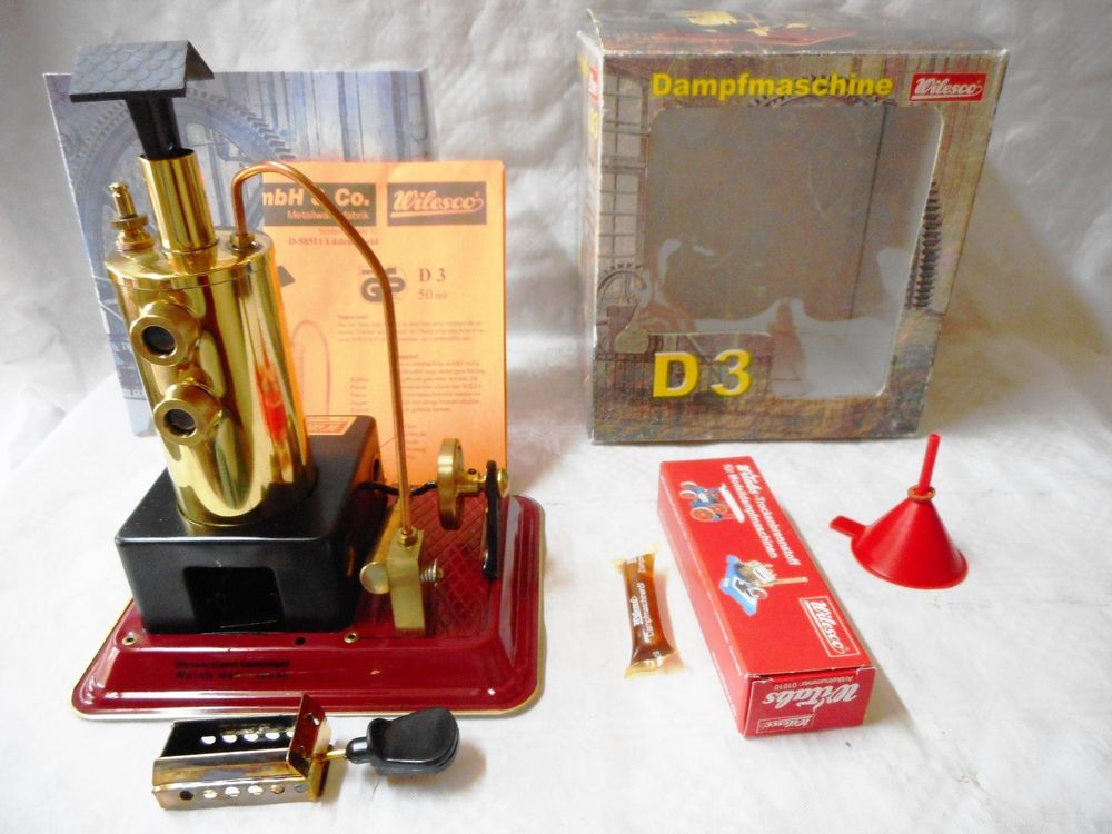 Dampfmaschine Wilesco D3 mit Zubehör OVP | Kaufen auf Ricardo