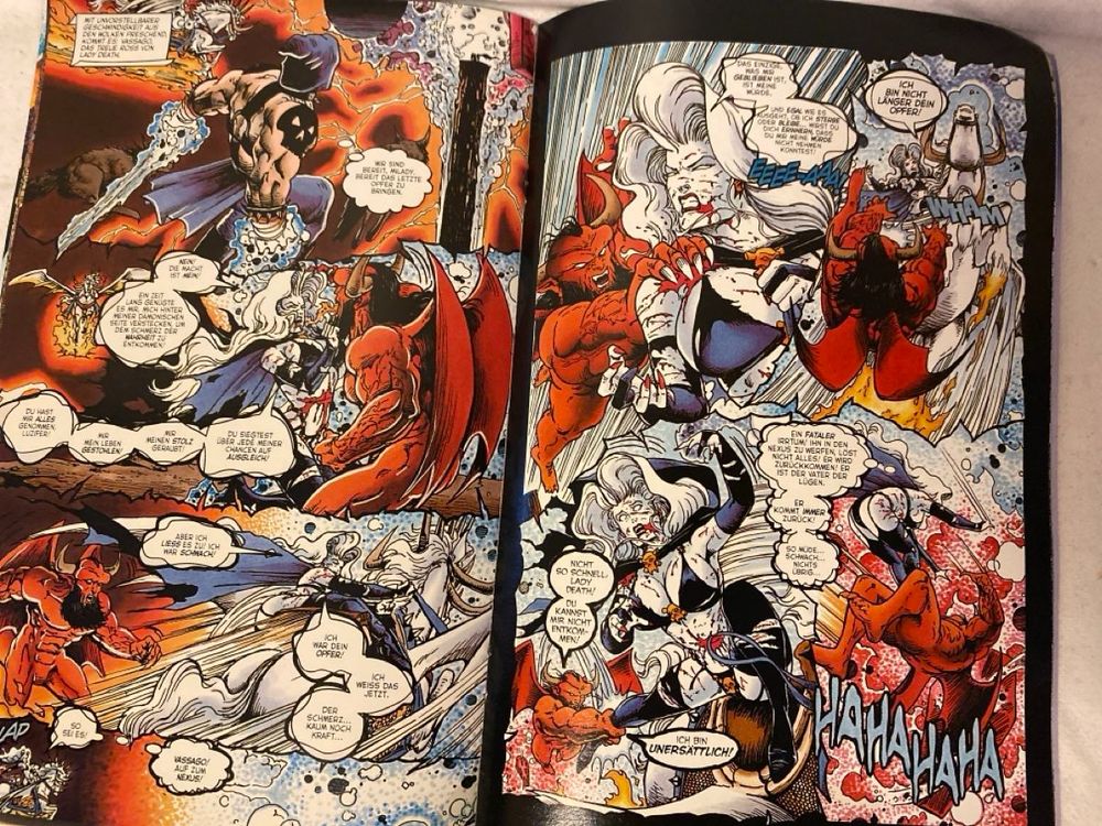 2.Lady Death Comics - Chaos! Comics - Top Zustand! Selten (Gebraucht ...