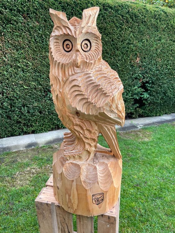 Eule aus Holz (Gebraucht) in Eiken für CHF 150 – nur Abholung auf Ricardo kaufen
