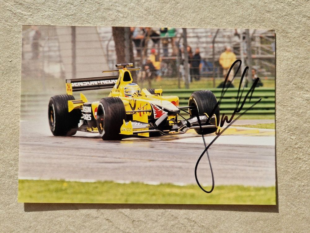 Jarno Trulli - Originalautogramm auf Foto (Gebraucht) in ...