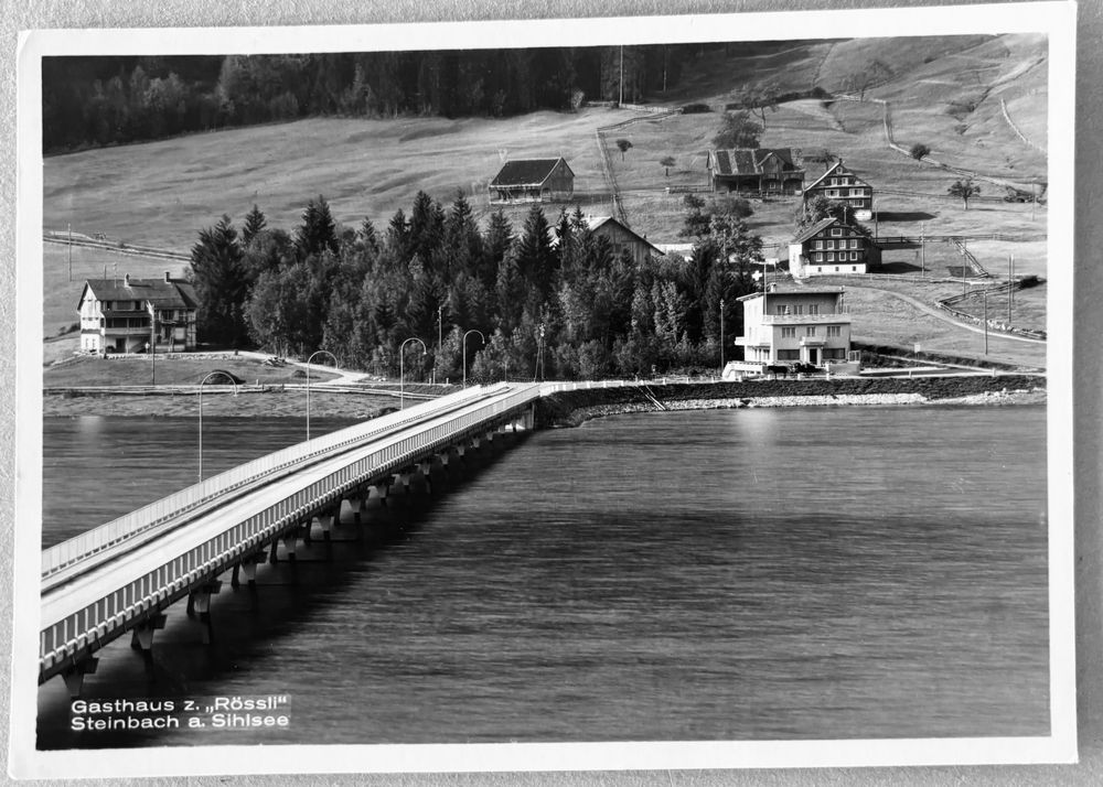 Gasthaus Zum Rössli Steinbach Am Sihlsee 1946 Kaufen Auf Ricardo