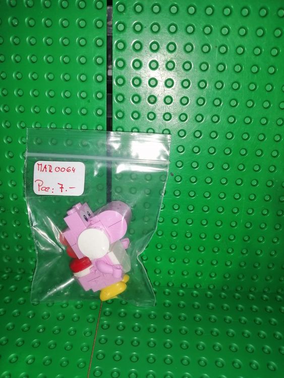 Mini figurine Lego Super Mario Pink Yoshi ( Mar0064 ) (Neu (gemäss ...