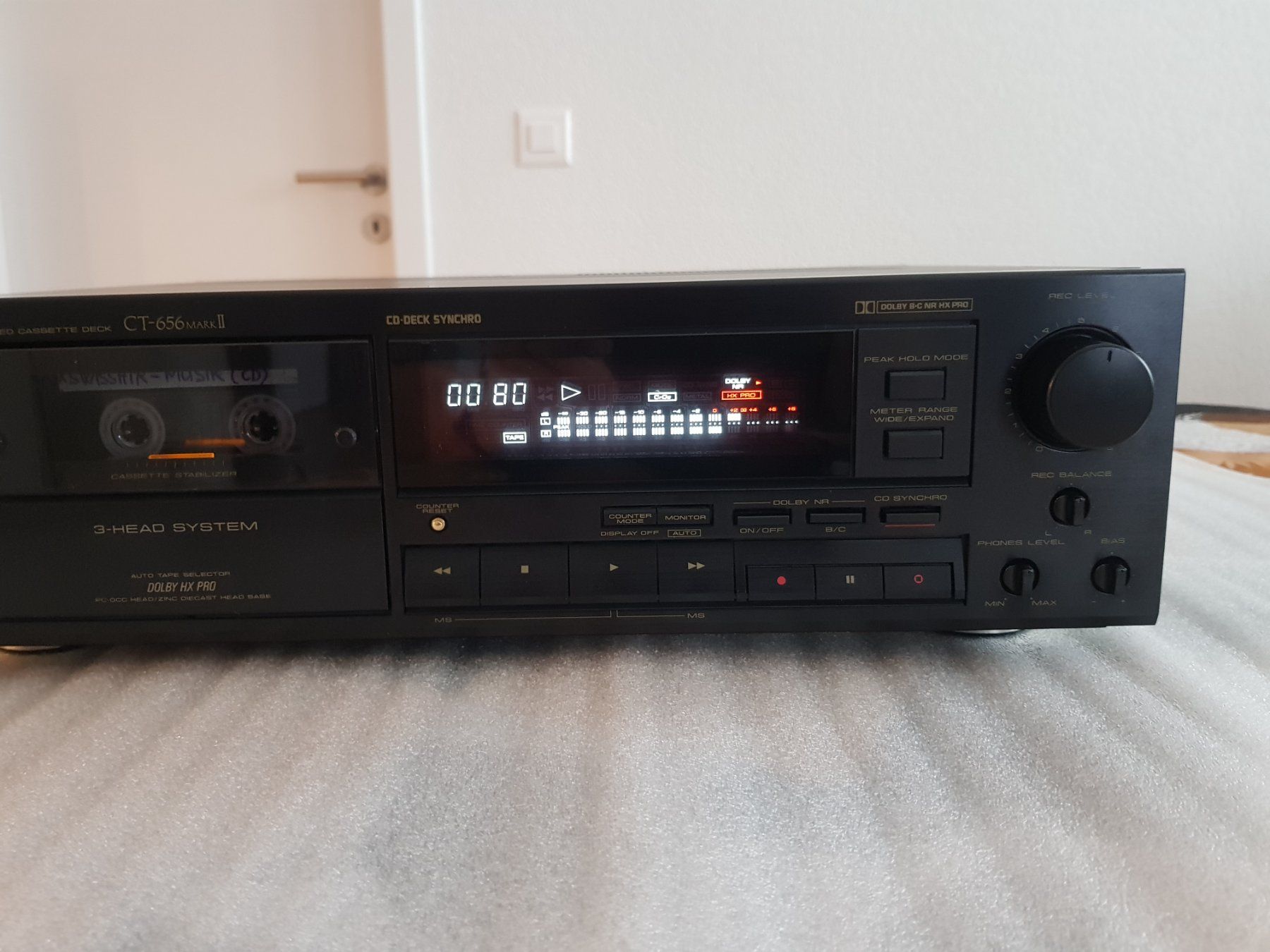 🎶 Pioneer CT-656 MKII, 3 Head Hifi, révisé/revidiert (Gebraucht) in ...