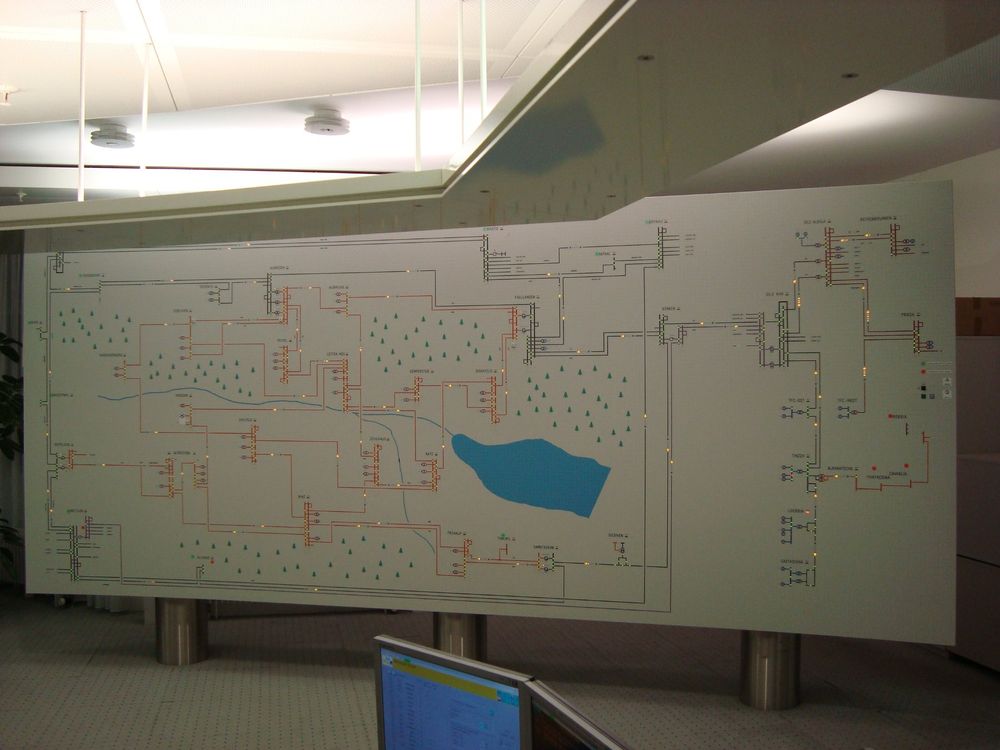 Blindschaltbild-Tafel System "Integra-Signum". Viel Zubehör. (Gebraucht ...