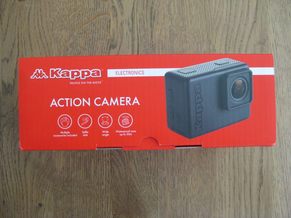 ACTION CAMERA KAPPA ELECTRONICS OVP INKL. 12 MONATE GARANTIE (Neu und ...