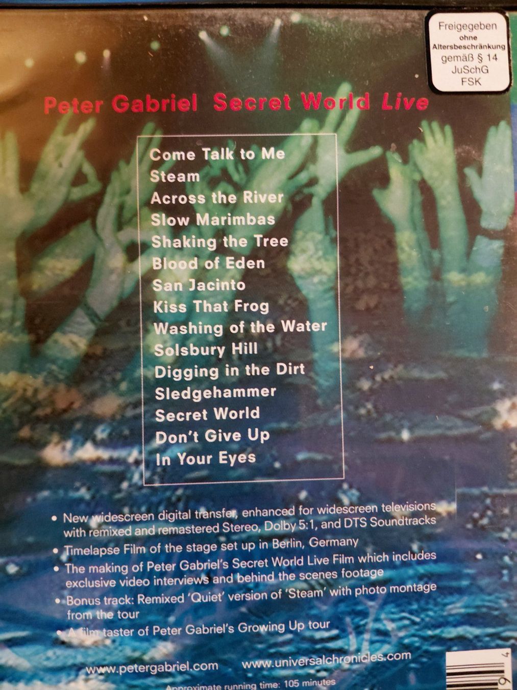 peter Gabriel - Secret World Live (Gebraucht) in Bürchen für CHF 7 ...