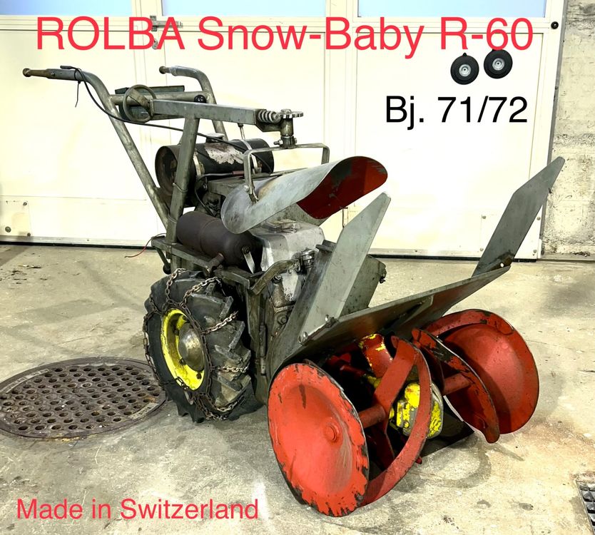 ROLBA Snow-Baby R-60 Bj. 71/72 (Gebraucht) in Cham für CHF 40 – nur ...
