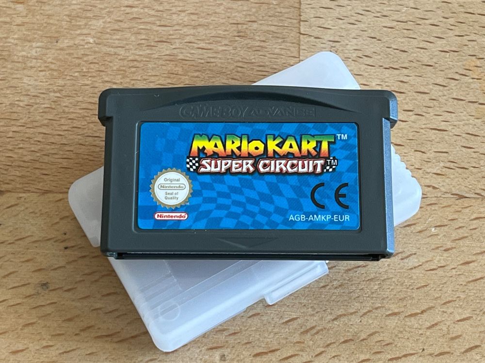 Mario Kart Super Circuit, original, GBA Game Boy Advance (Gebraucht) in ...