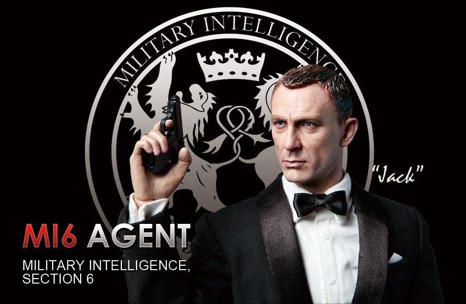 DID figurine MI6 Agent Jack 1/6eme James Bond Daniel Craig (Neuf avec ...