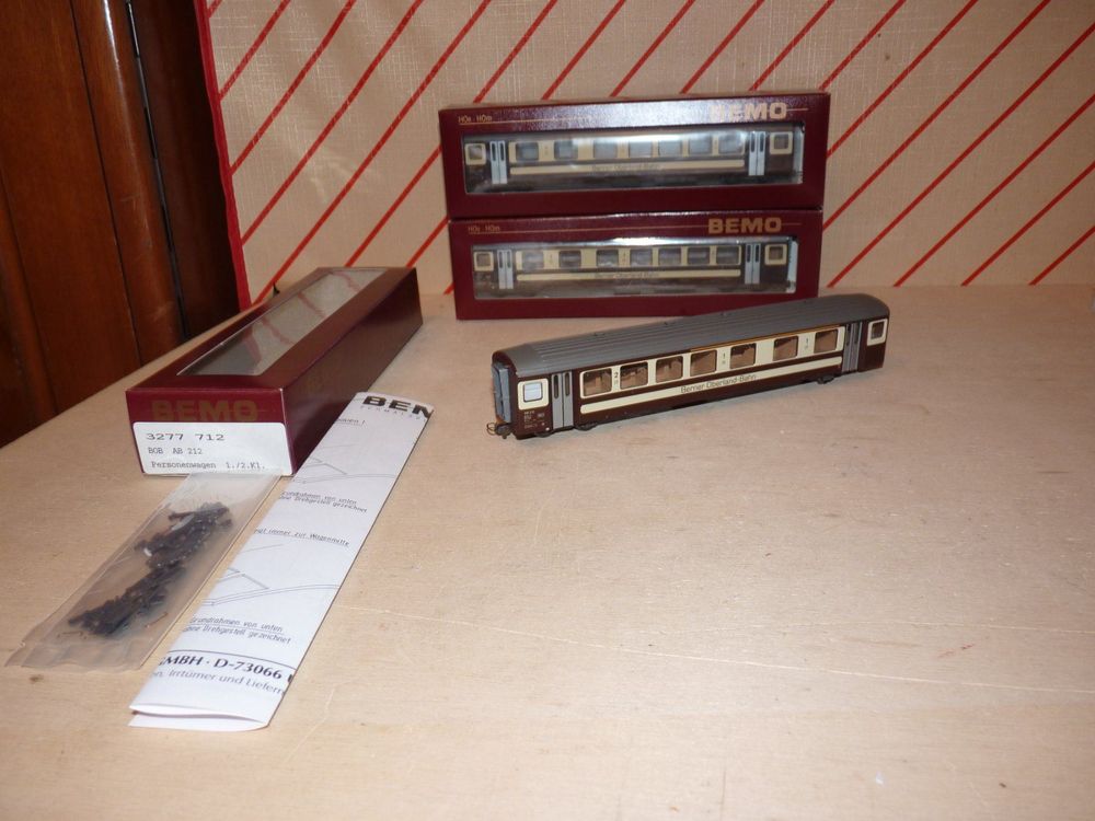 Personenzug der BOB Bemo Spur H0m | Kaufen auf Ricardo