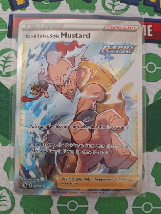Pokemon Trainer Mustard Rapid Strike Battle Styles Englisch (Gebraucht ...