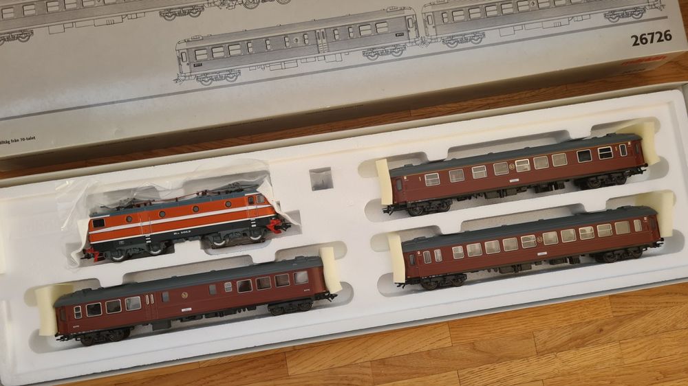 Märklin Set: Svenskt snälltåg från 70-talet (26726) (Gebraucht) in für ...